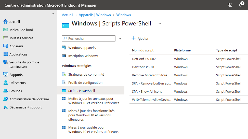 Comment Récupérer Des Scripts Powershell Déployés Dans Intune