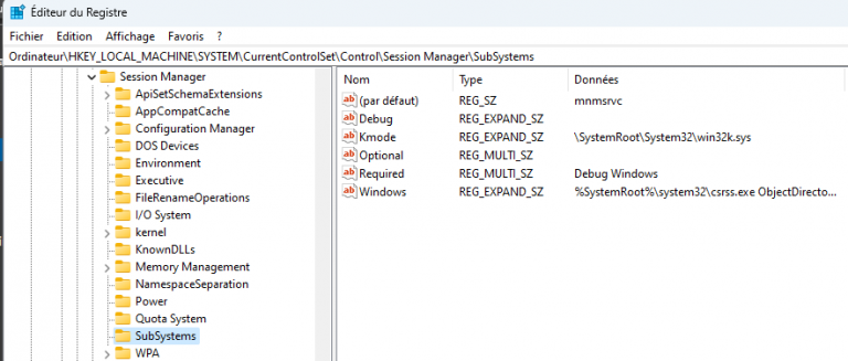 Process Windows et fichiers systèmes : smss.exe session manager ...