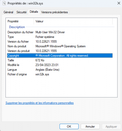 Process Windows et fichiers systeme : win32k.sys ( multi user win32 driver file) - www ...