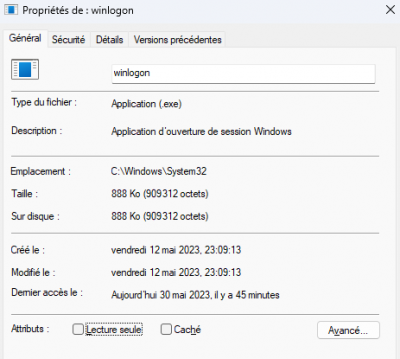Process Windows et fichiers systèmes : winlogon.exe ( Windows Logon ...